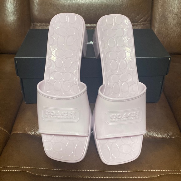 Coach | Shoes | Coach Scarlett Rubber Sandals | Poshmark